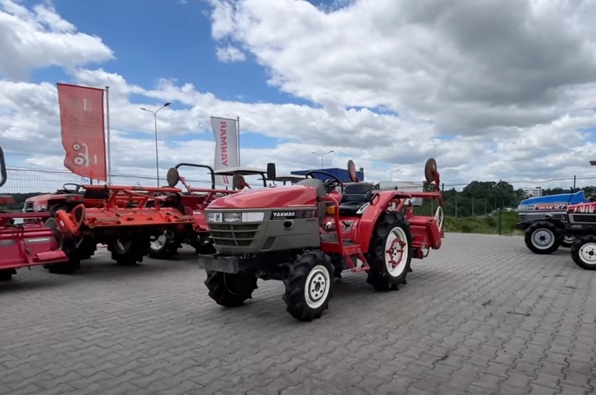 Обзор японского мини трактора Yanmar AF-22 от Totus Traktor