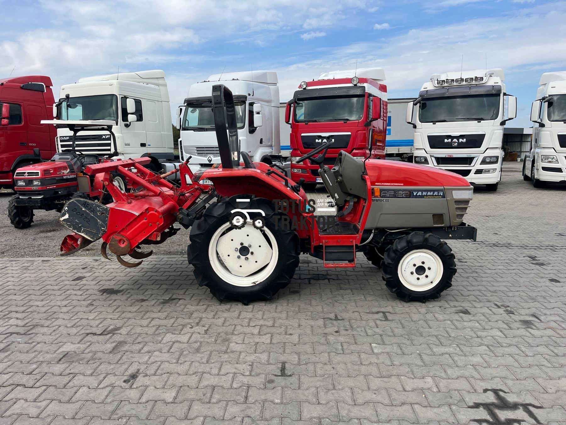 Мини трактор Yanmar AF-22 - Купить в Украине, Цена - Тотус Трактор
