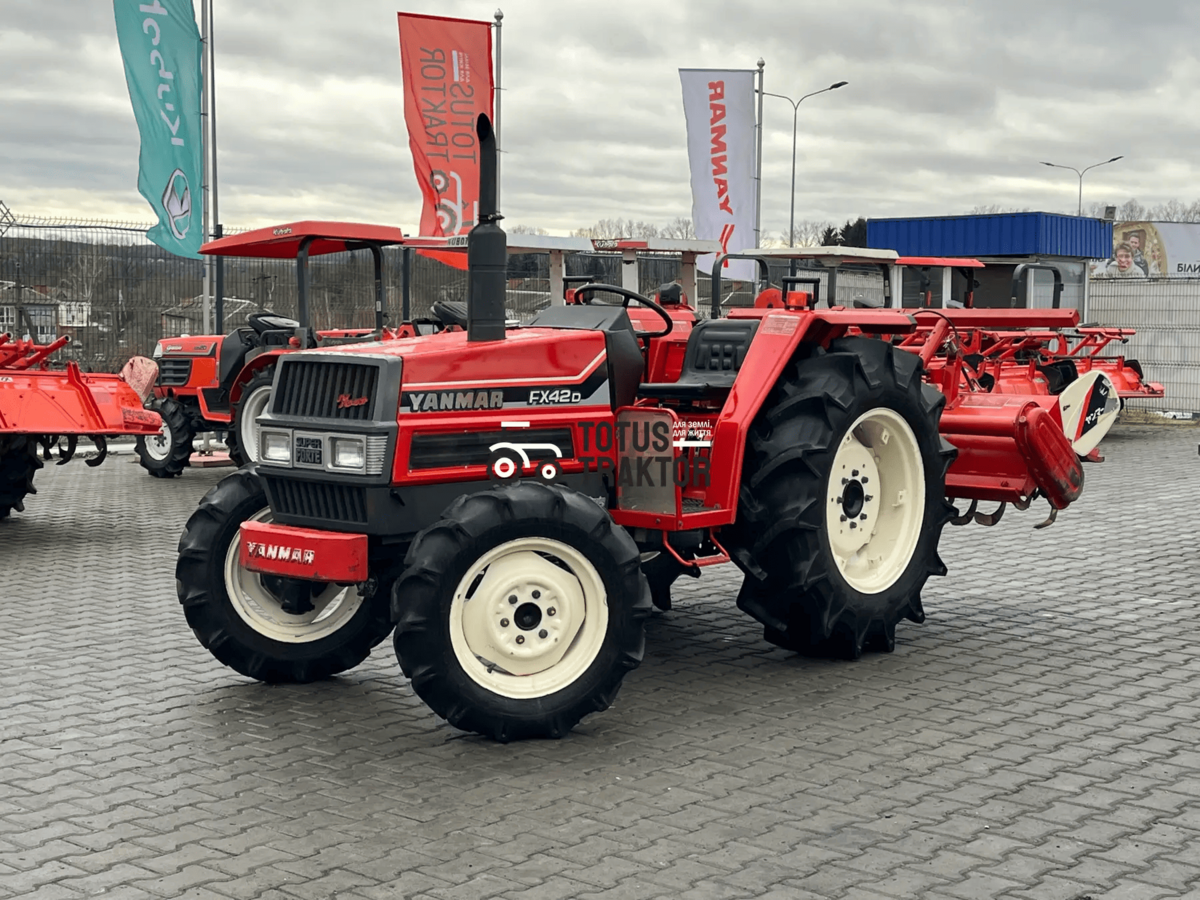 Обзор японского мини трактора Yanmar FX-42 от Totus Traktor