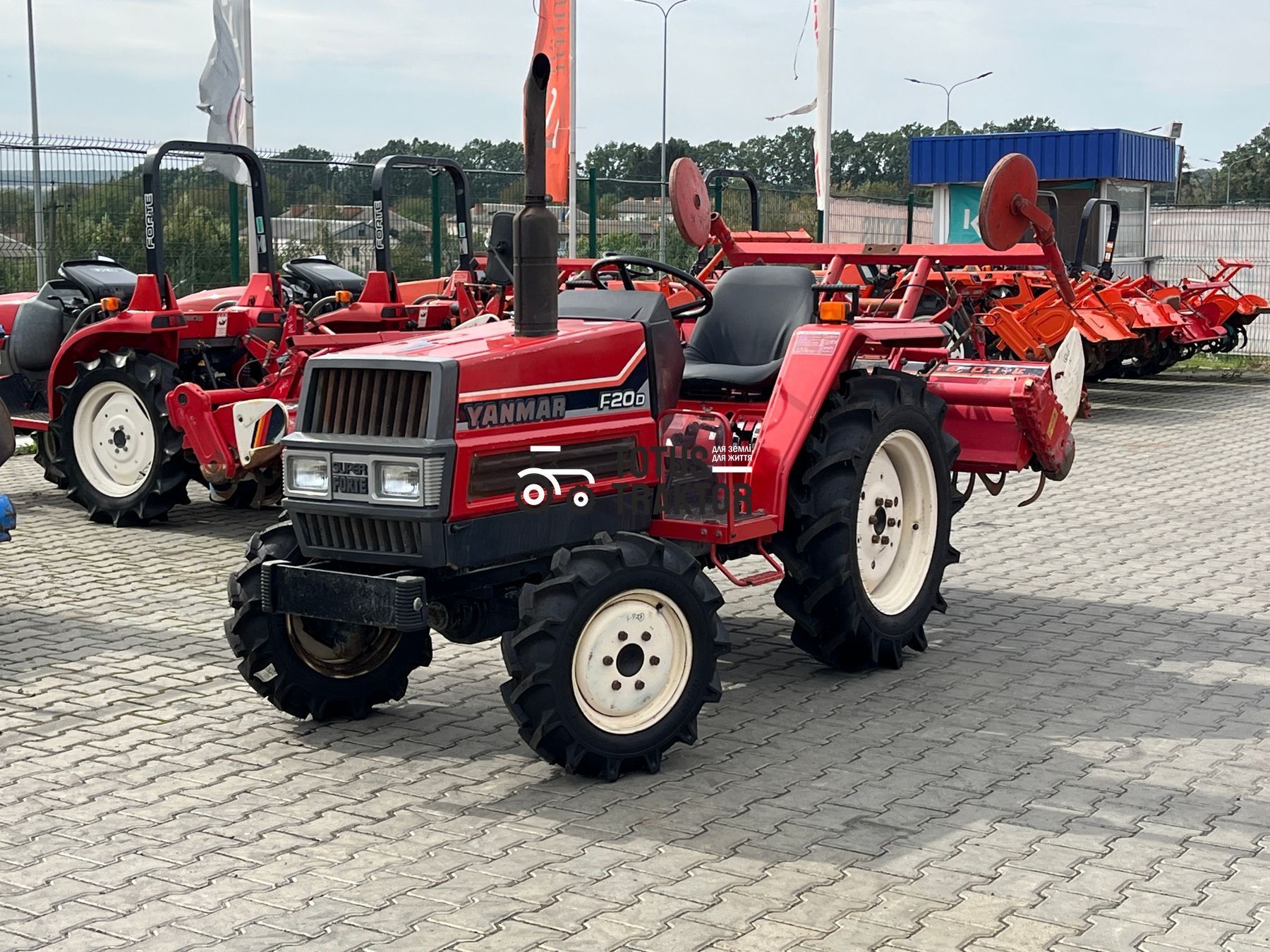 Мини трактор Yanmar F-20 - Купить в Украине, Цена - Тотус Трактор